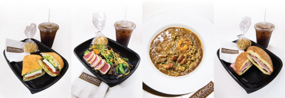 New Grab and Go Lunch Boxes at Delmonico Steakhouse | Emerils.com