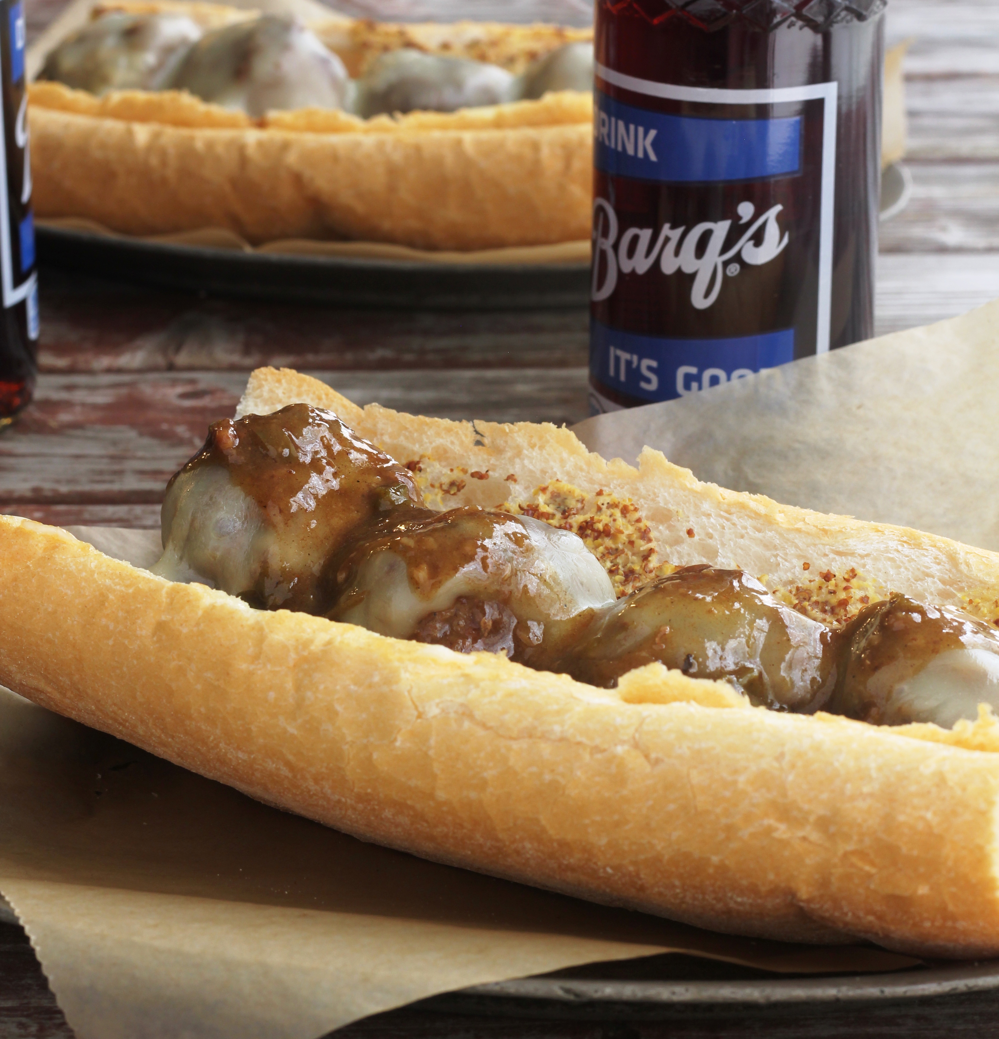 Garlic Meatball Po'boys | Emerils.com