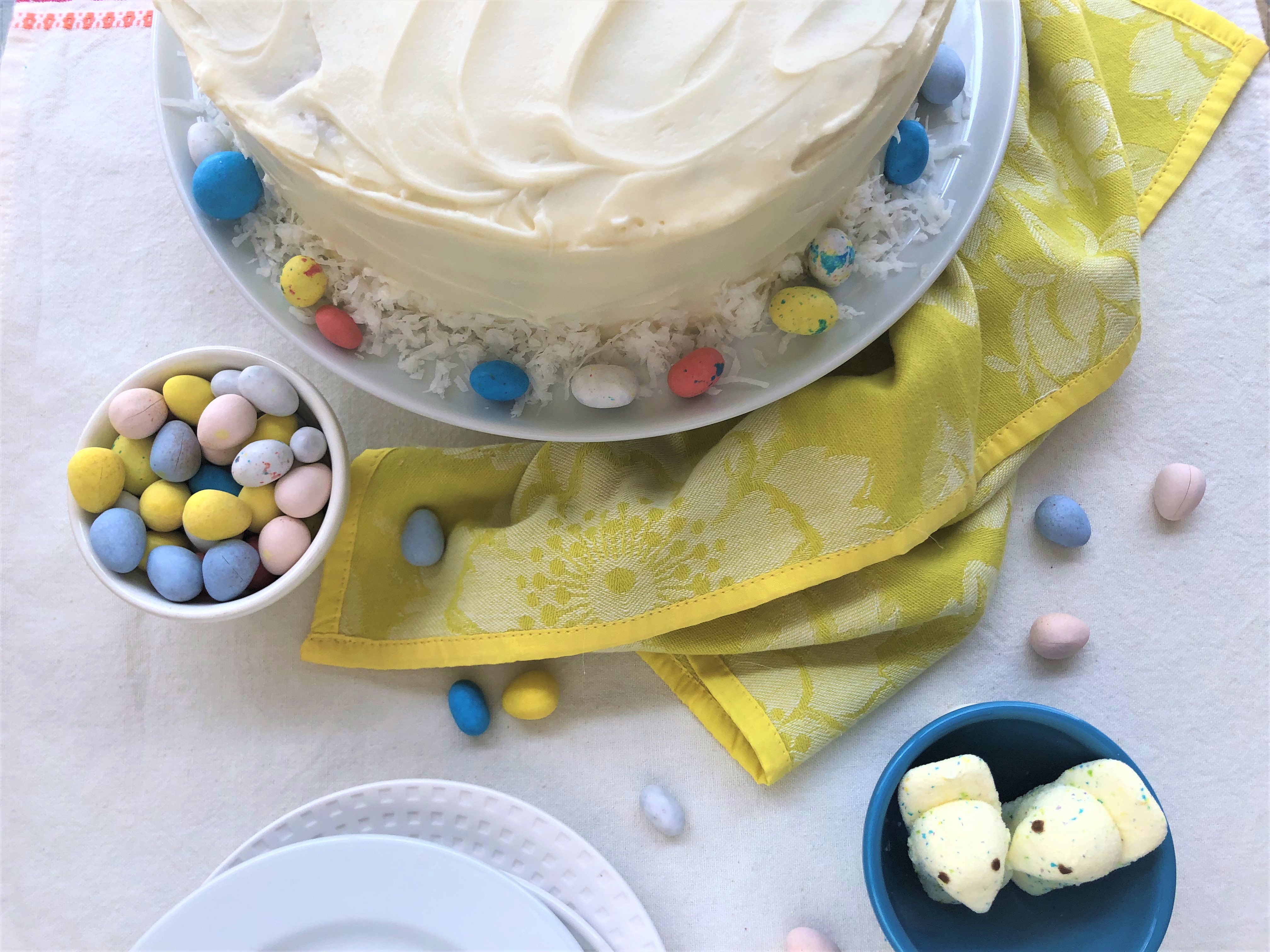 Coconut-Pecan Cream Cake | Emerils.com