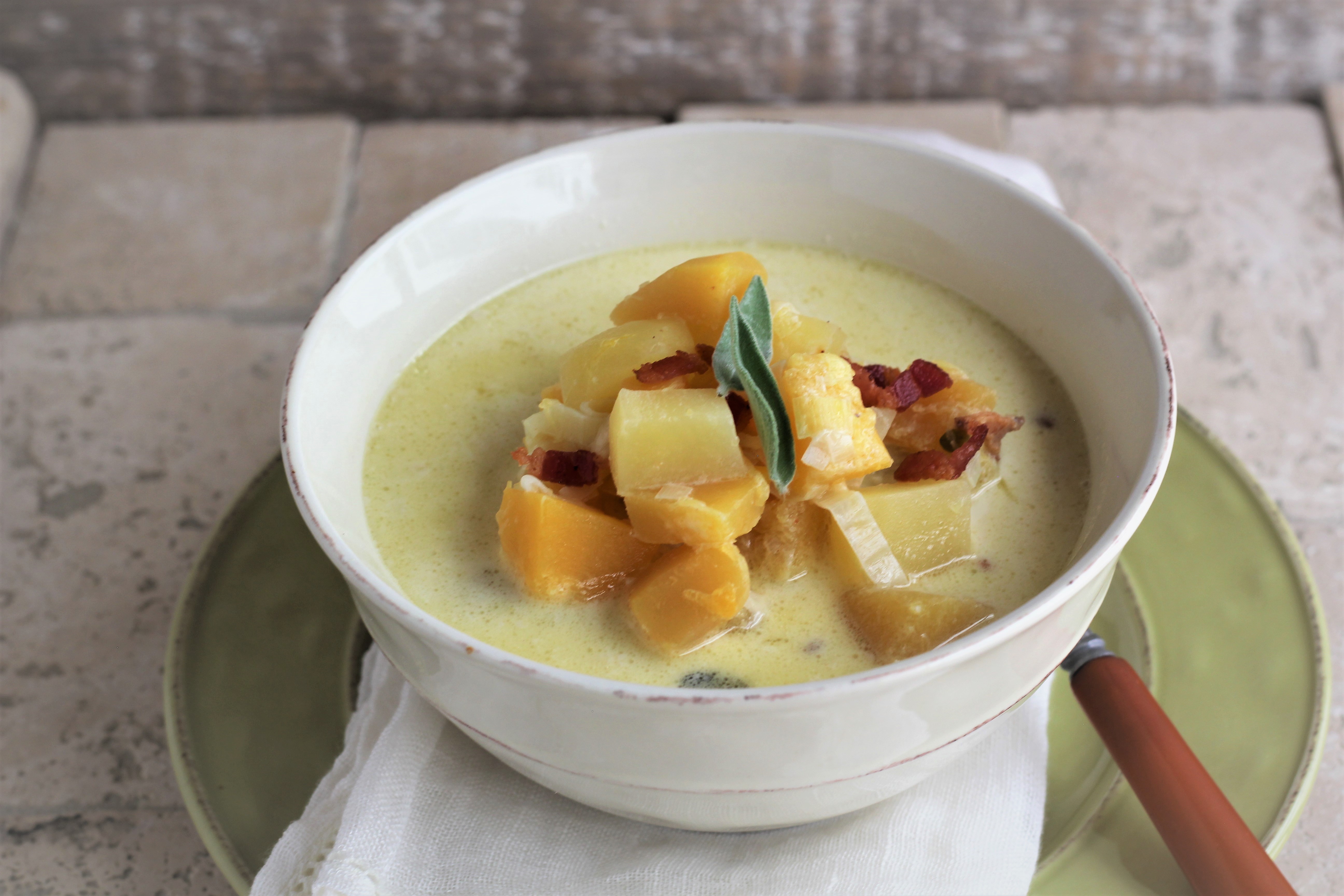 Winter Squash Chowder | Emerils.com