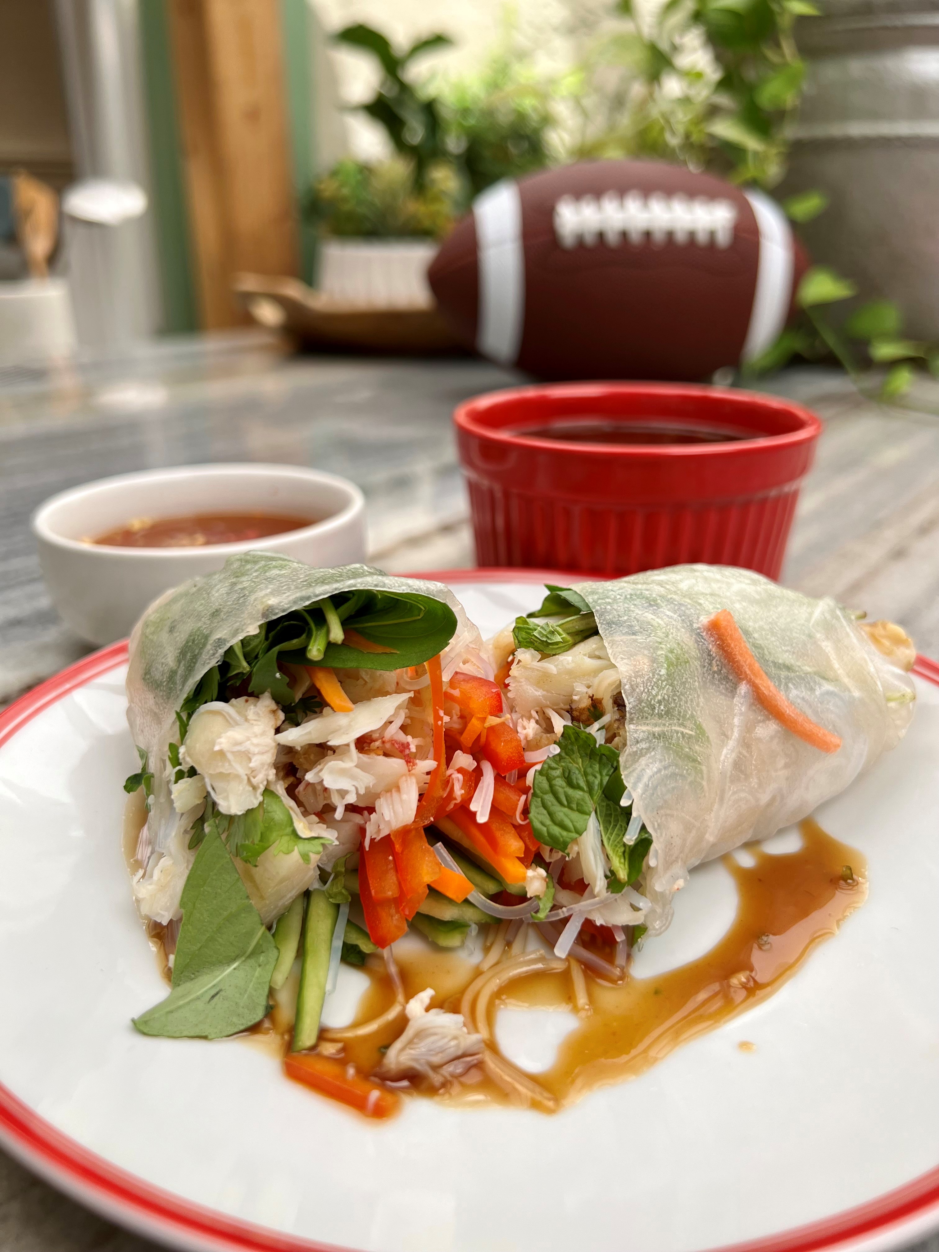 Fresh Crab Springrolls | Emerils.com