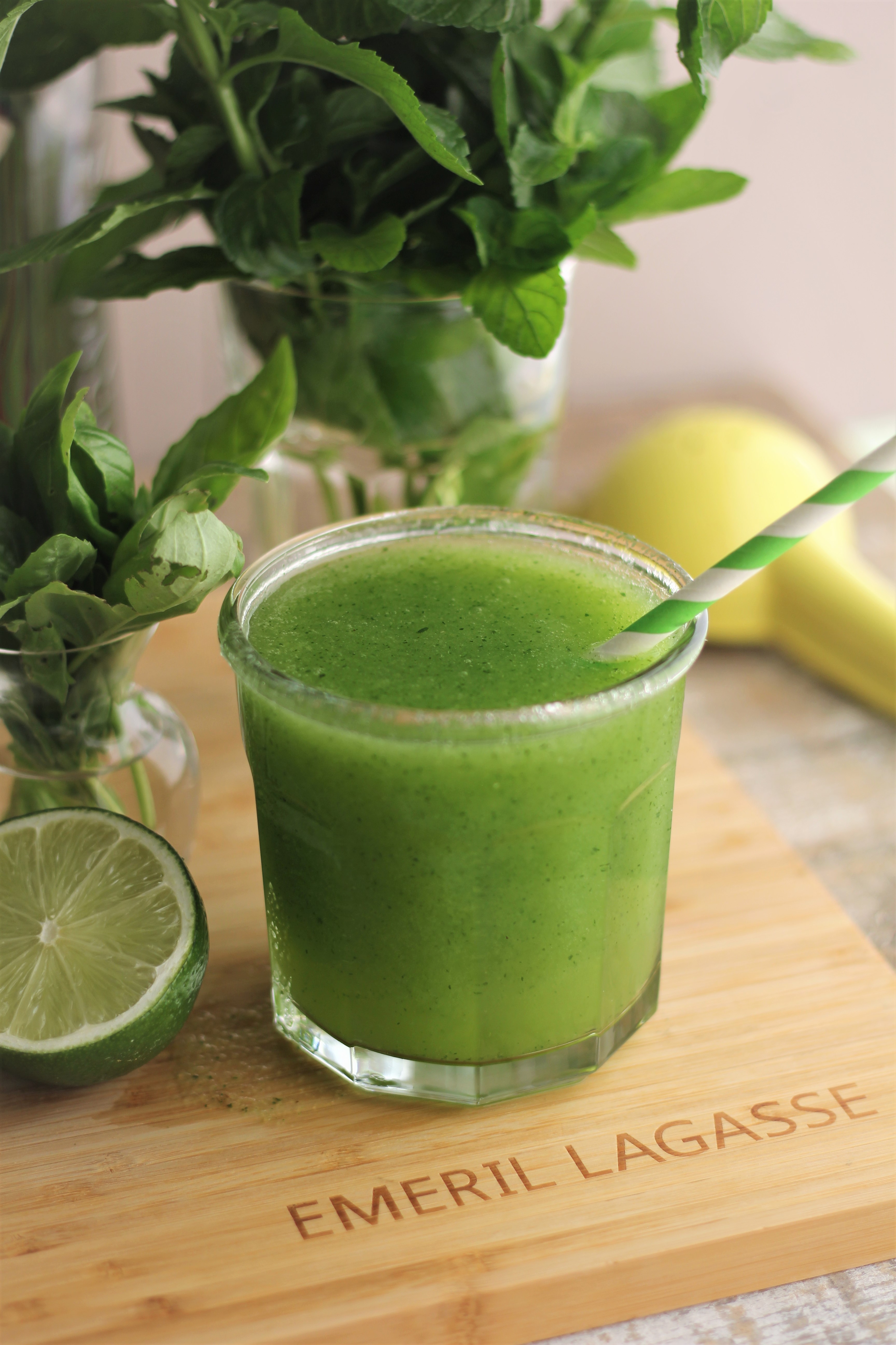 Frozen Cucumber Mint Margarita | Emerils.com