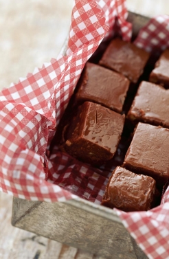 Triple-Chocolate Pecan Fudge | Emerils.com
