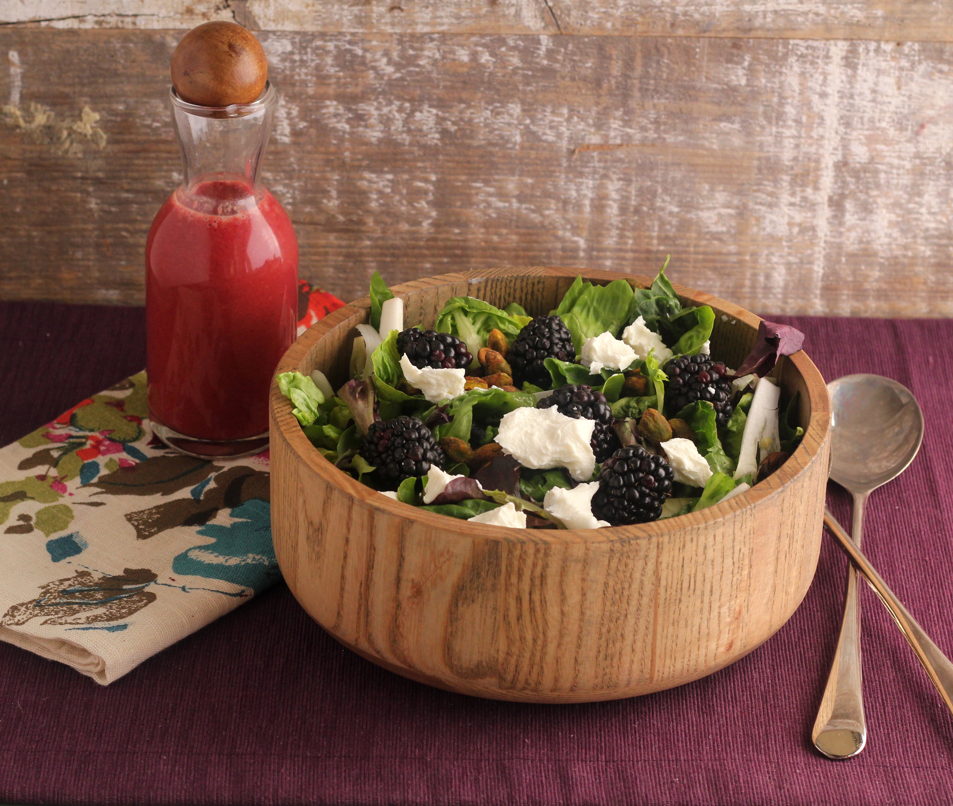 Mixed Salad With Blackberry Vinaigrette | Emerils.com