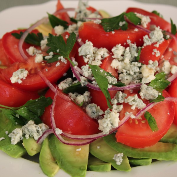 Avocado, Tomato and Red Onion Salad | Emerils.com