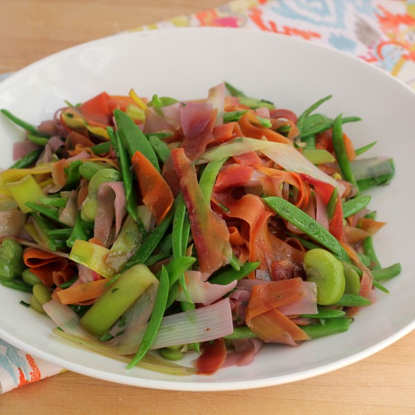 Butter Braised Spring Vegetables | Emerils.com