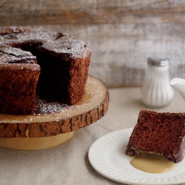 Chocolate Angel Food Cake with a Cardamom and XO Creme Anglaise ...