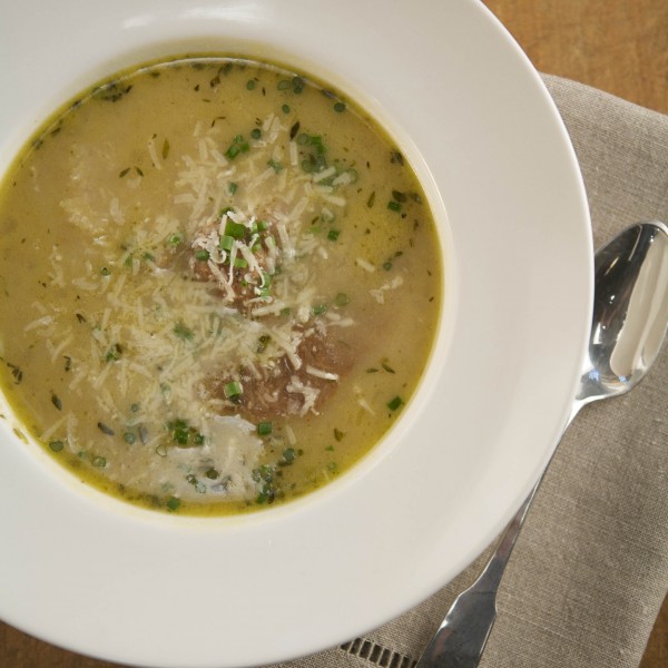 Roasted Garlic Soup | Emerils.com