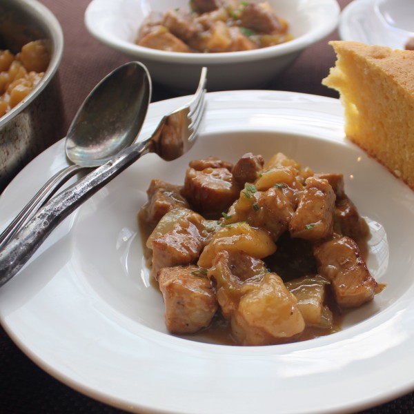 Fricassee of Pork and Turnips | Emerils.com