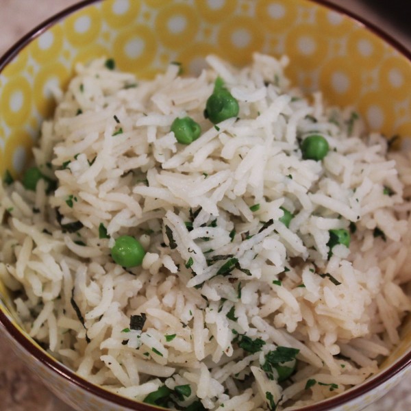 Herbed Rice Pilaf With Peas | Emerils.com
