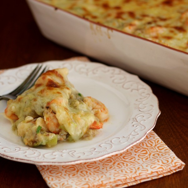 Ma Ma's Mirliton, Shrimp And Crabmeat Casserole | Emerils.com