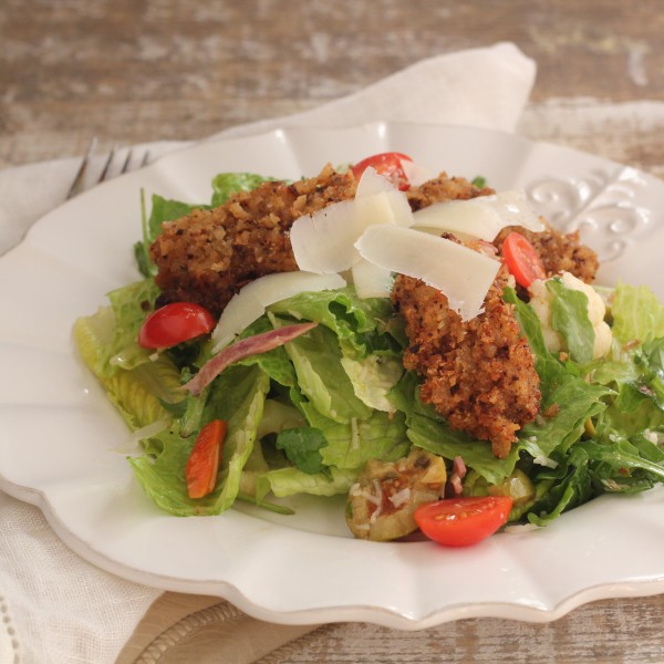 Paneed Oyster Guappo Salad | Emerils.com