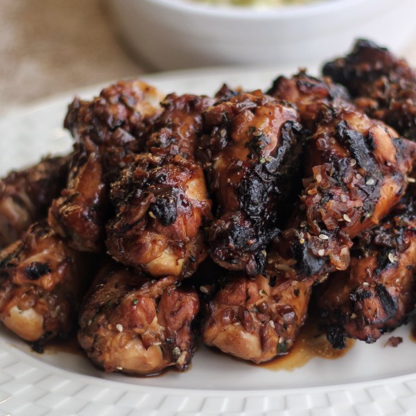Spicy Honey Barbecued Chicken | Emerils.com