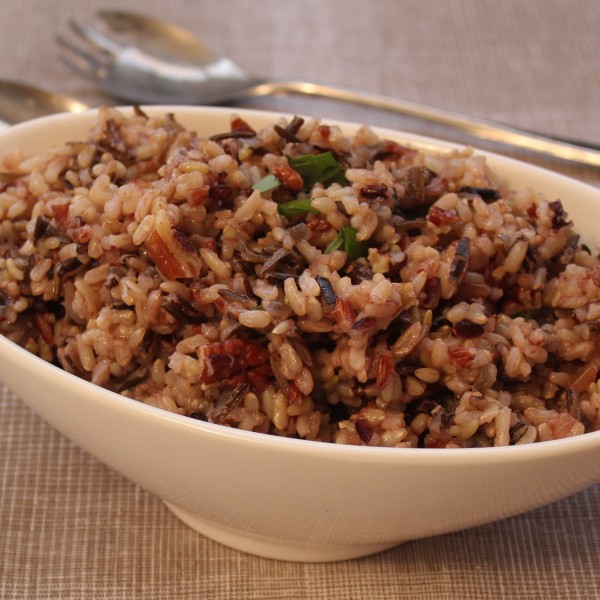 Wild Rice And Chopped Pecans | Emerils.com