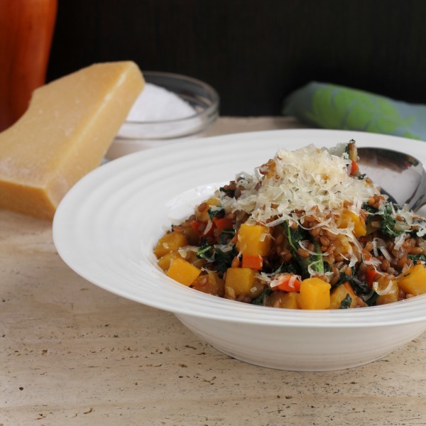 Winter Wheat Berry "Risotto" with Fall Vegetables | Emerils.com