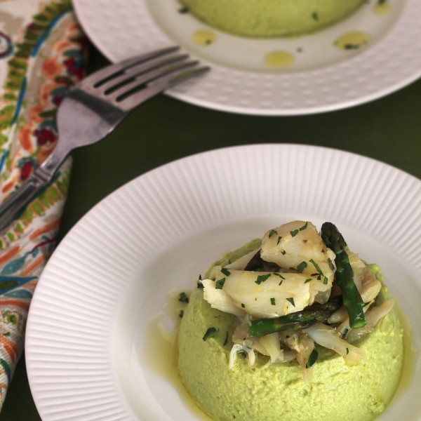 Asparagus Flan | Emerils.com