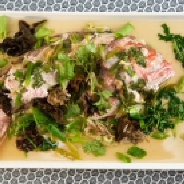 Emeril's Asian-style Steamed Whole Fish | Emerils.com