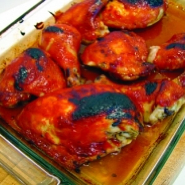 Rainy Day Bbq Chicken | Emerils.com