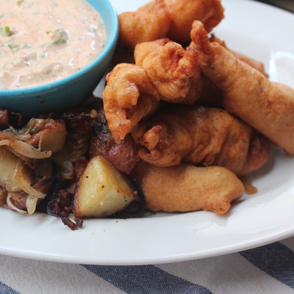 Turbo Dog Chicken With Home Fries | Emerils.com